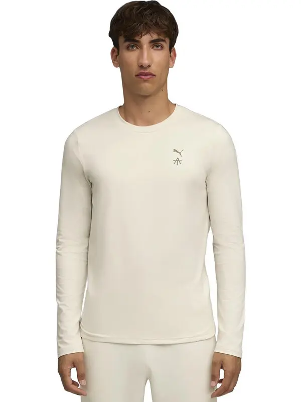 PUMA X Alex Toussaint Long Sleeve Training T-shirt - White