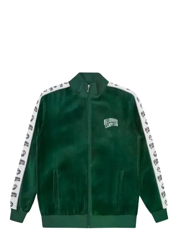 BILLIONAIRE BOYS CLUB Logo-embroidered Ribbed-collar Jacket - Green