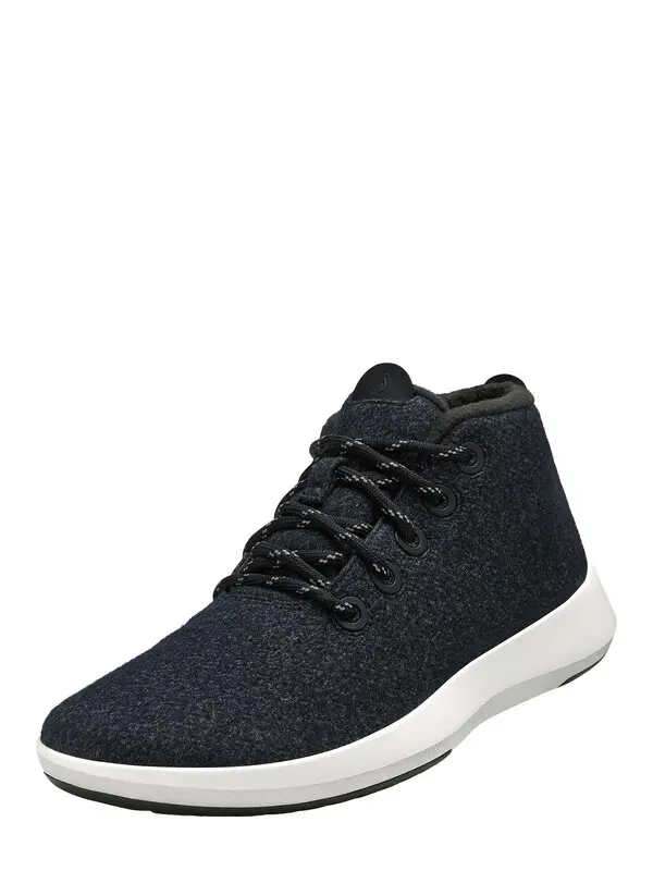 Allbirds Wool Runner-up Mizzle High Top Sneakers - Black