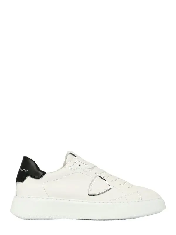 Philippe Model Lace Up Sneakers - White 1