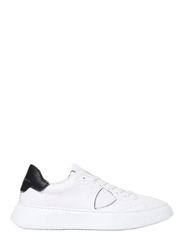 Philippe Model Lace Up Sneakers - White