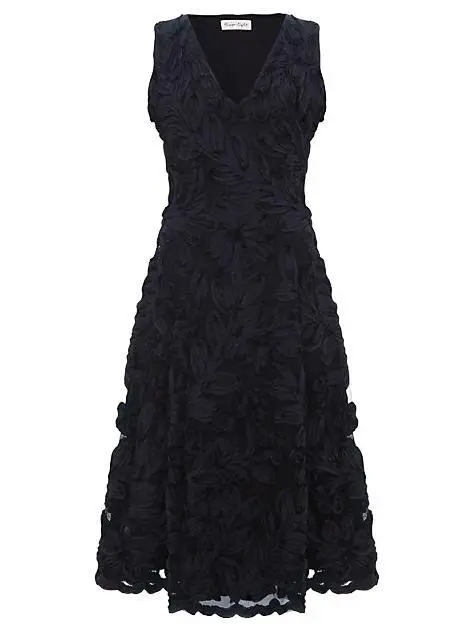 PHASE EIGHT Paloma Lace Midi Dress - Black