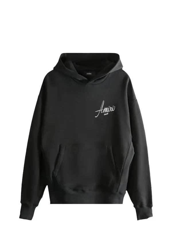 Amiri Hooded Sweatshirt - Black