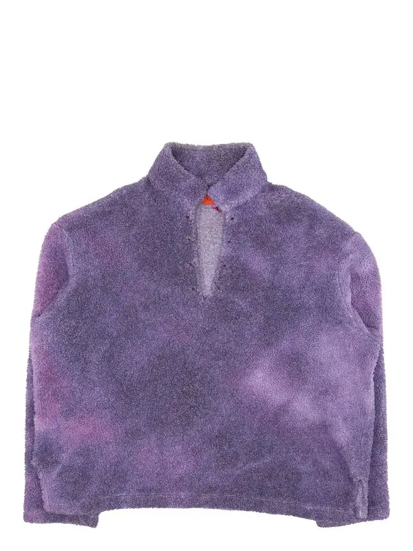 CACTUS PLANT FLEA MARKET Cowboy Fleece Pullover - Purple