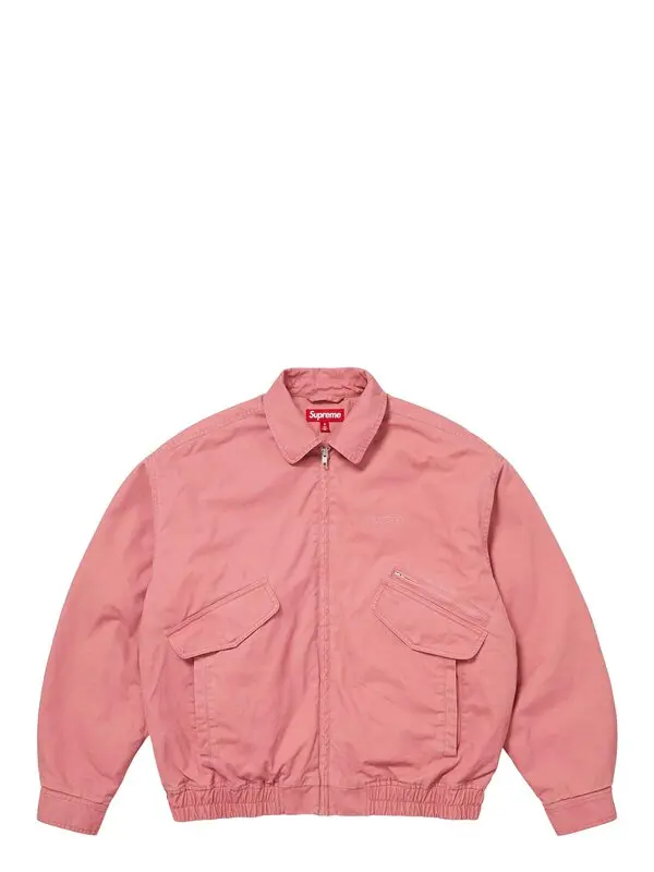 Supreme Hooded Utility Jacket - Pink