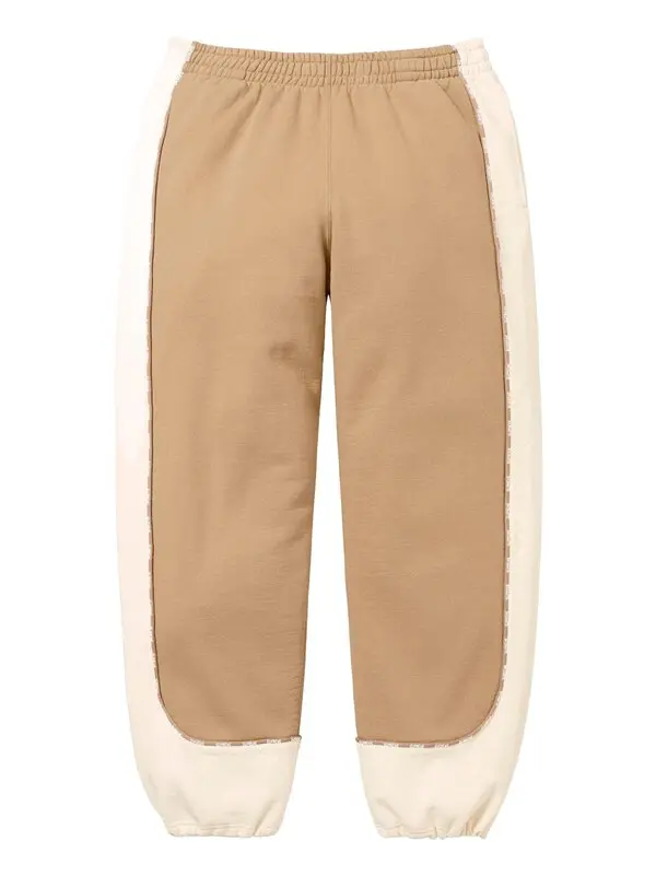 Supreme Piping Sweatpant - Tan
