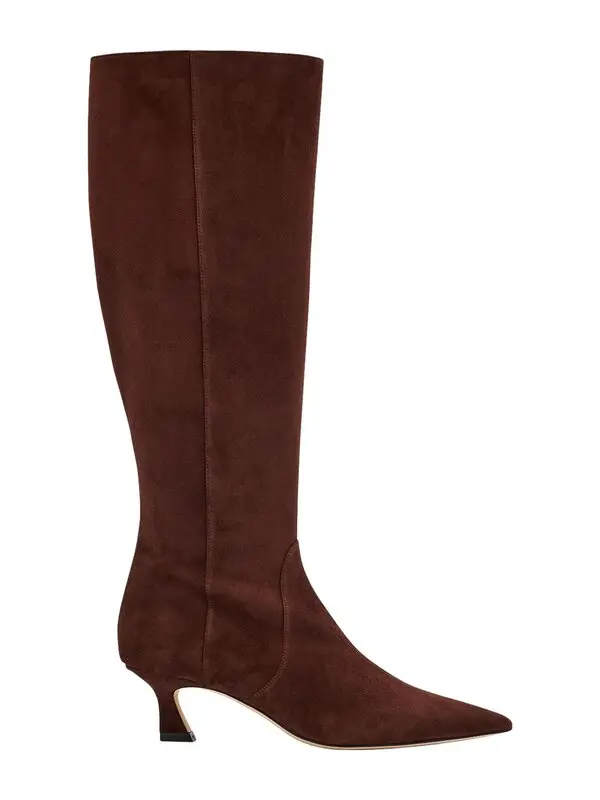 STUART WEITZMAN 50mm Vinnie Knee-high Boots - Brown