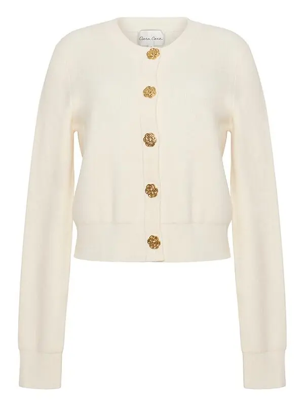 Cara Cara Ellery Cardigan - White