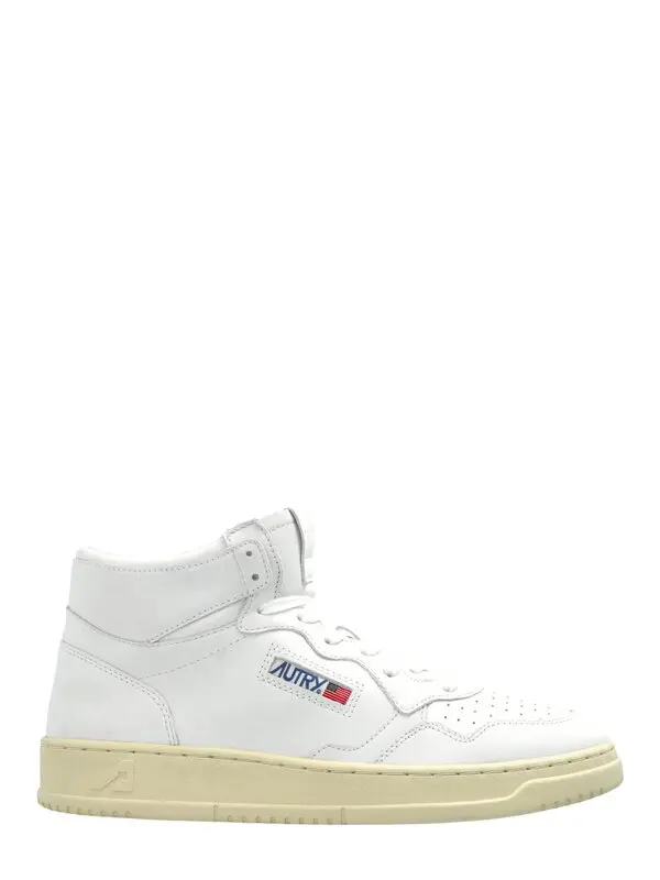 AUTRY Medalist Mid High-top Sneakers - White
