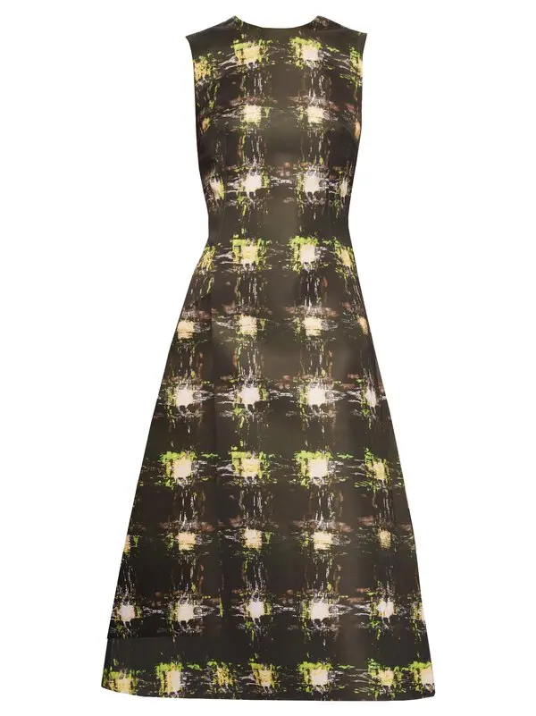 EMILIA WICKSTEAD Rumi Printed Dress - Green