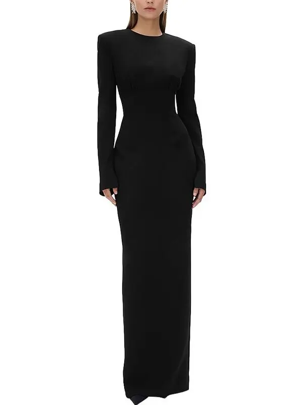 Rachel Gilbert Dover Gown - Black