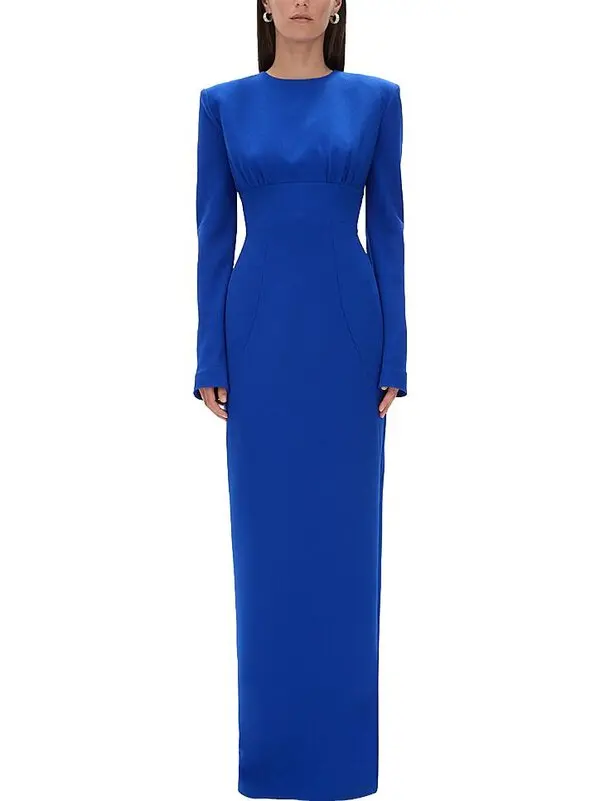 Rachel Gilbert Dover Gown - Cobalt