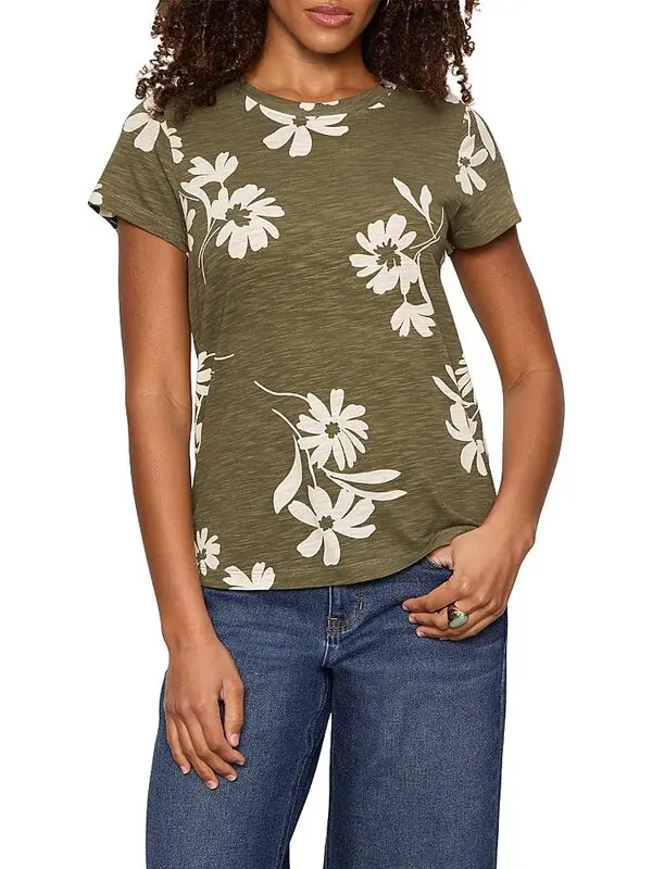 Sanctuary The Perfect Tee - Petal Play Olive