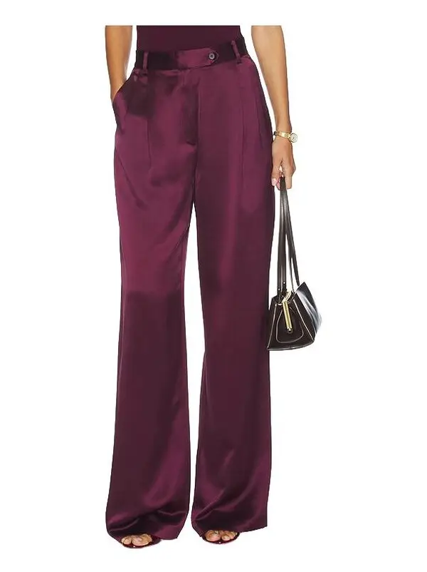 SANS FAFF Blair Trousers - Bordeaux