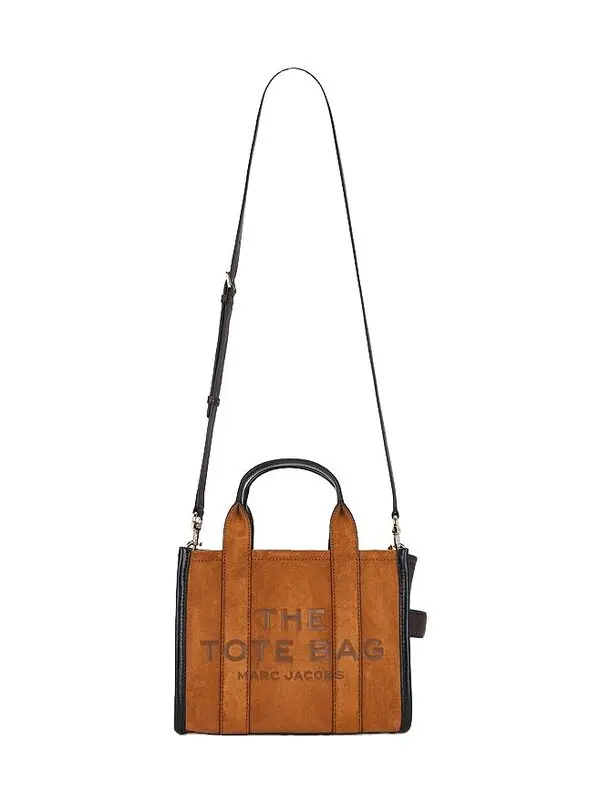 Marc Jacobs Suede Small Tote Bag - Copper