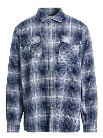 Woolrich Archive Shirt Size Cotton - Blue