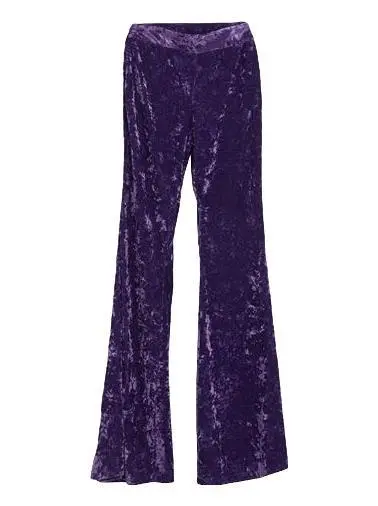 ANIYE BY Flared Chenille Pants - Purple