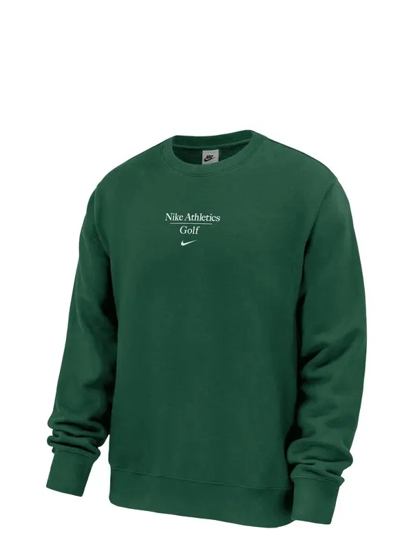Nike Club Fleece Golf Crew-neck Sweatshirt - Green