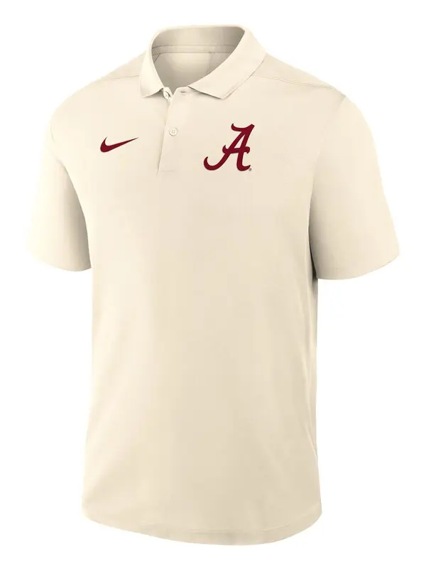 Nike Alabama Victory Primary Logo Dri-fit College Polo - Brown