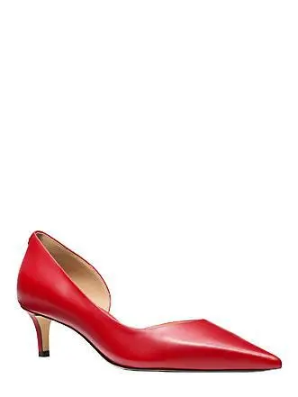 Michael Kors Elyse Leather Pump - Red