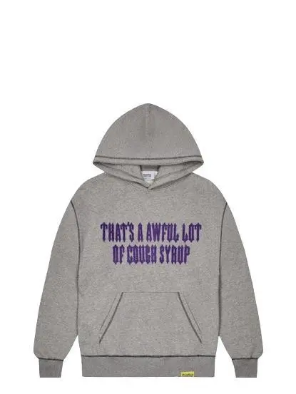 Trapstar X Cough Syrup Hoodie - Grey