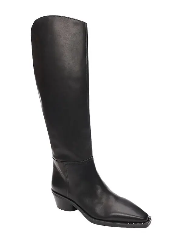 Ash Harpo Tall Boots - Black Leather