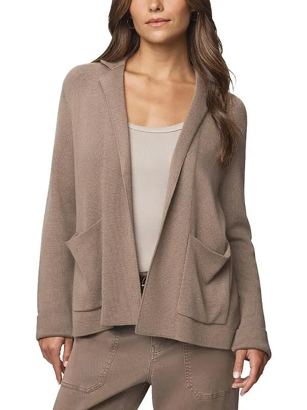 Splendid Estelle Open Front Jacket - Cedar Bown