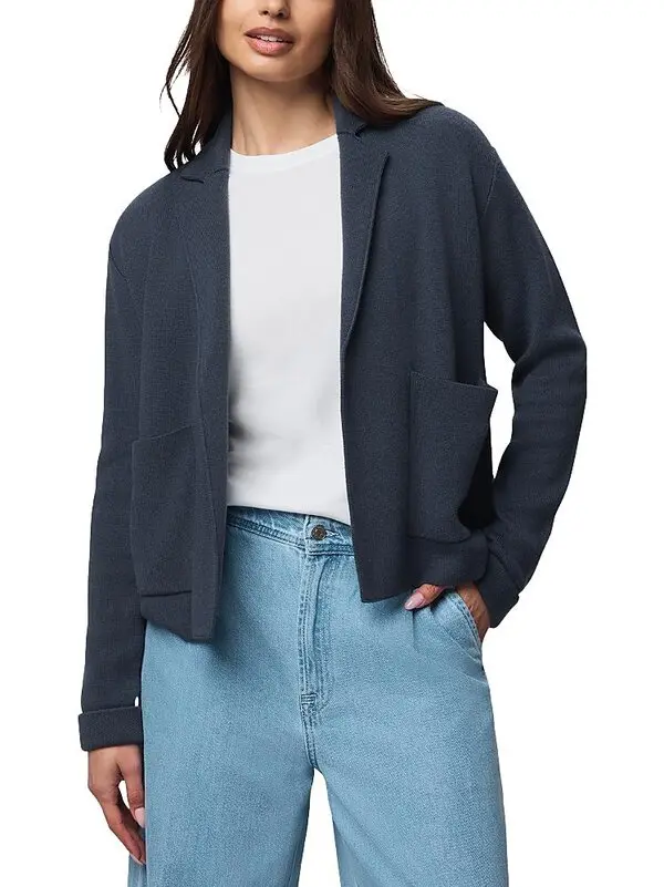 Splendid Estelle Open Front Jacket - Ice Navy
