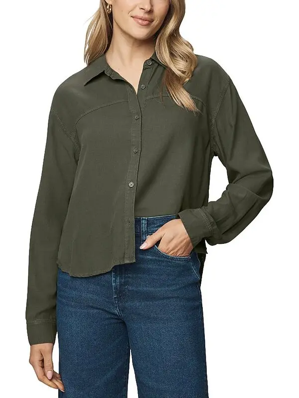 Splendid Joanne Blouse - Green Spruce