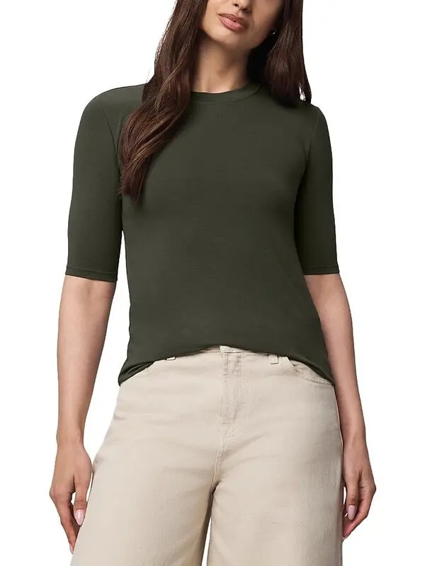 Splendid Elbow Sleeve Tee - Green Spruce