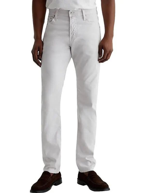 Ag Graduate Straight Fit Twill Pants - Silver Fog