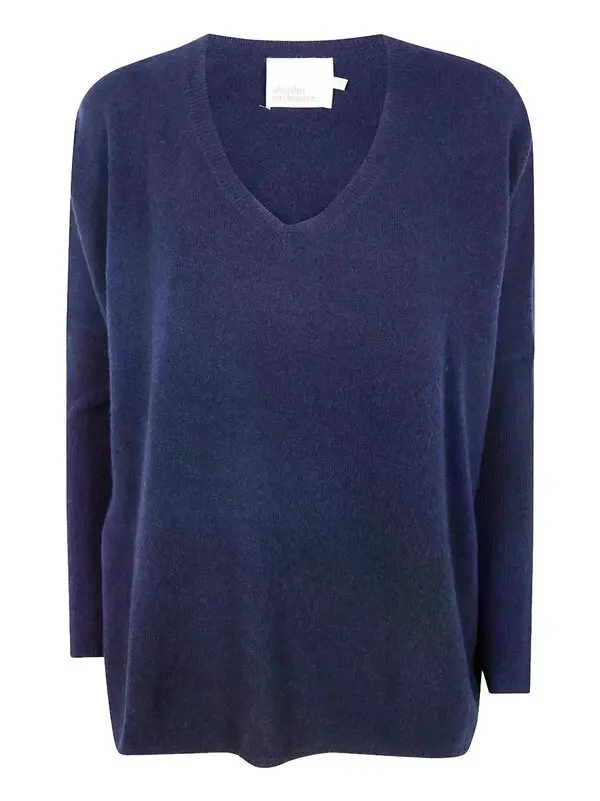 ABSOLUT CASHMERE V-neck Cashmere Sweater - Blue