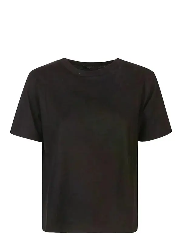 ARAGONA Cotton T-shirt - Black