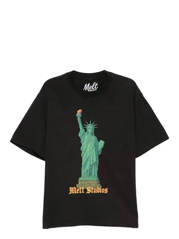 MELT Printed T-shirt - Black