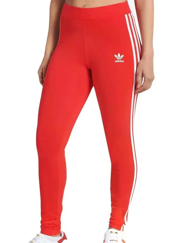 Adidas 3-stripes Leggings - Red