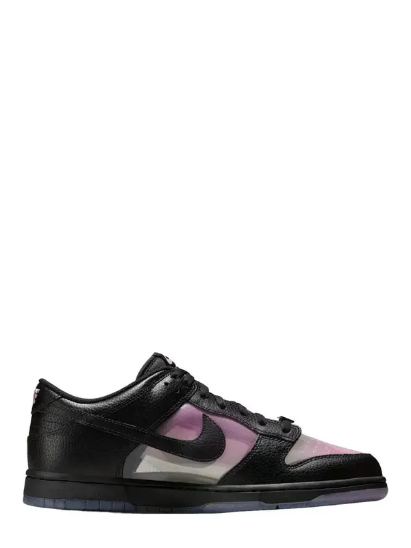 Nike Dunk Transparent / Pink Rise Sneakers - Black