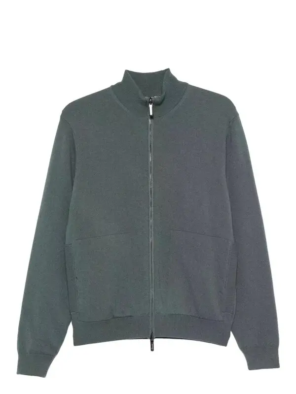 DRUMOHR Zip-up Cardigan - Grey