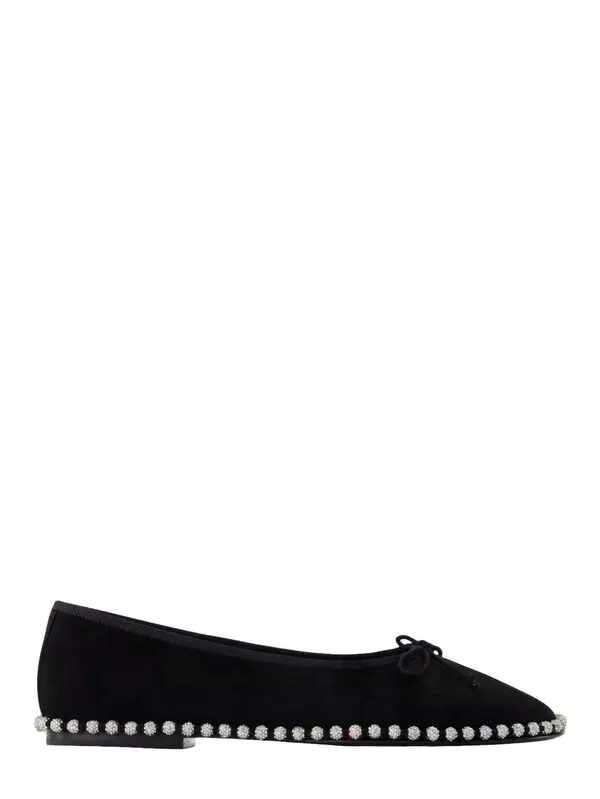 Alexander Wang Lina Ballchain Ballet Flats - Black