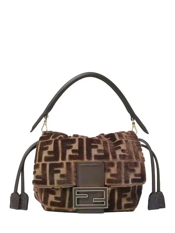 Fendi Small Mamma Baguette - Brown
