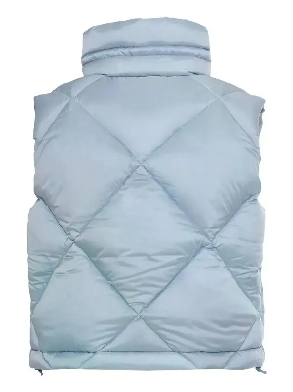 K-WAY Quilted Down Gilet - Blue