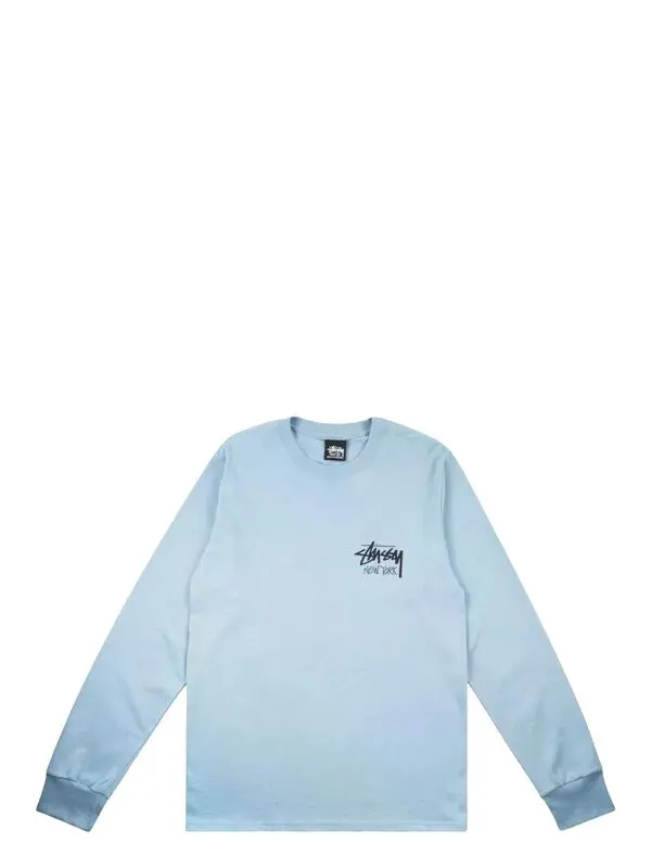 StÜssy New York Long Sleeves T-shirt - Blue