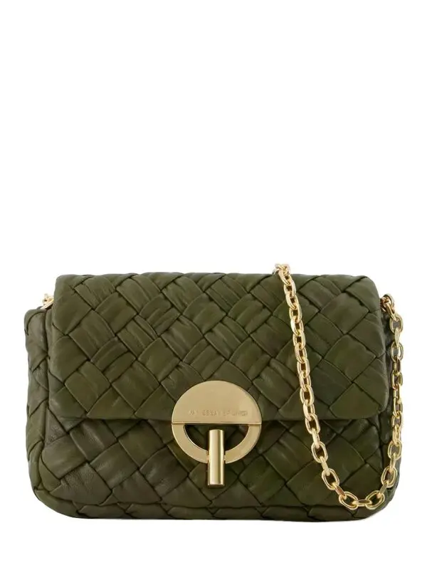 Vanessa Bruno Nano Moon Shoulder Bag - Green