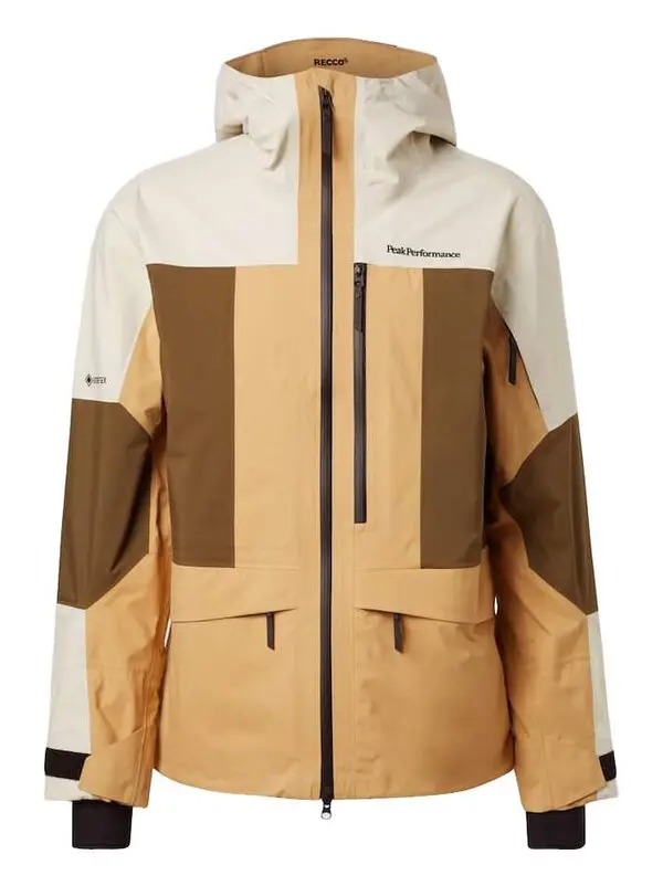 PEAK PERFORMANCE Gravity Gore-tex® 3l Hooded Ski Jacket - Beige