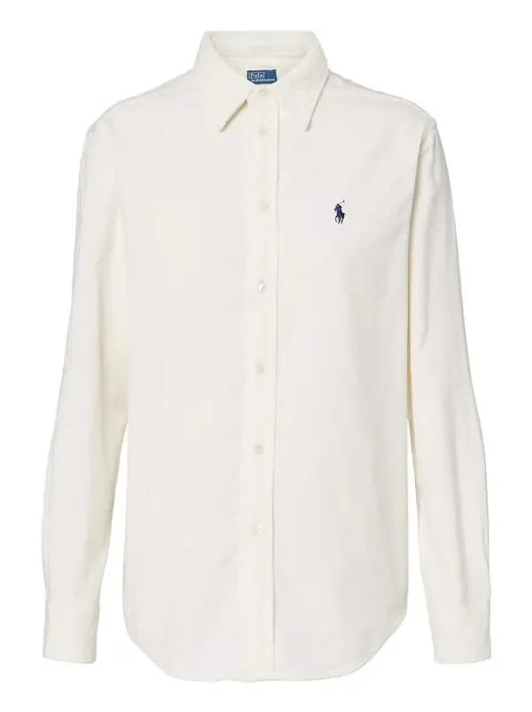 Polo Ralph Lauren Cotton Corduroy Shirt - White