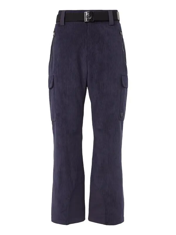 Bogner Corbin Ribbed-knit Ski Pants - Blue