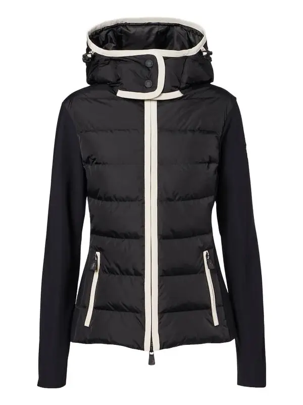 Moncler Down-paneled Jacket - Black