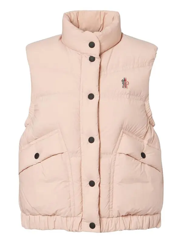 Moncler Baise Down Vest - Pink