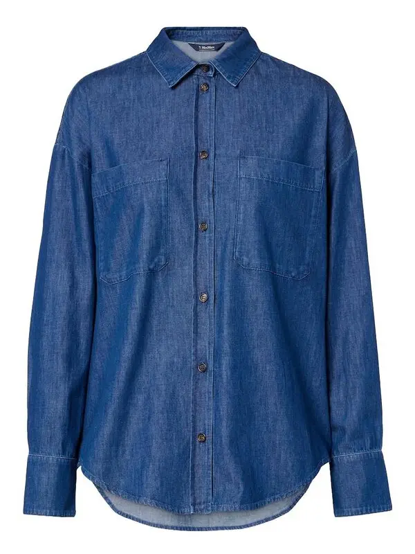 Max Mara Ginny Denim Shirt - Blue