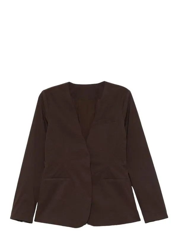 Mark Kenly Domino Tan Single-breasted Jacket - Brown