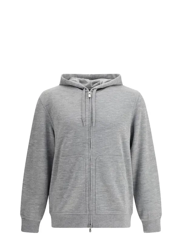 Brunello Cucinelli Cashmere Hoodie - Grey